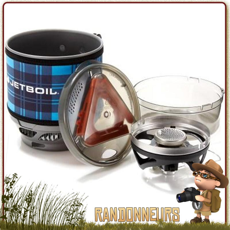 Réchaud JetBoil MINIMO Camo régulateur pression basse température